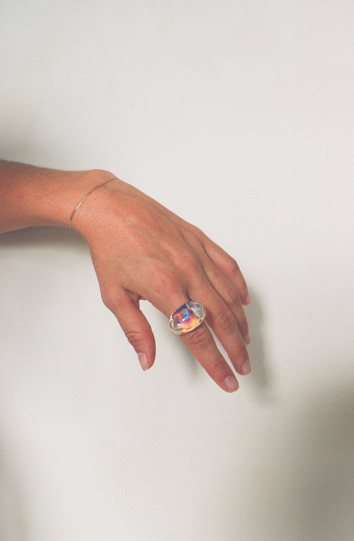 ENIGMA ULTRA BLU CHUNKY RING